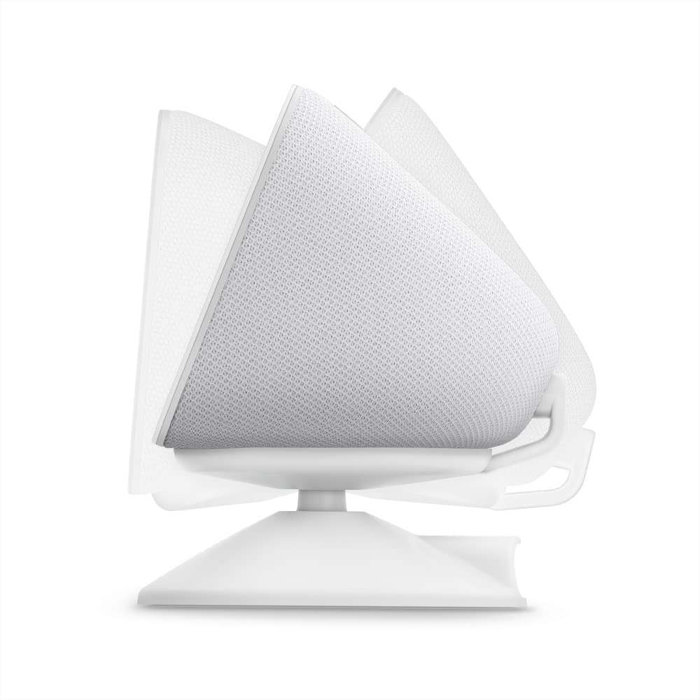Echo Show 5 (3rd Gen) Adjustable Stand with USB-C Charging Port | Glacier White