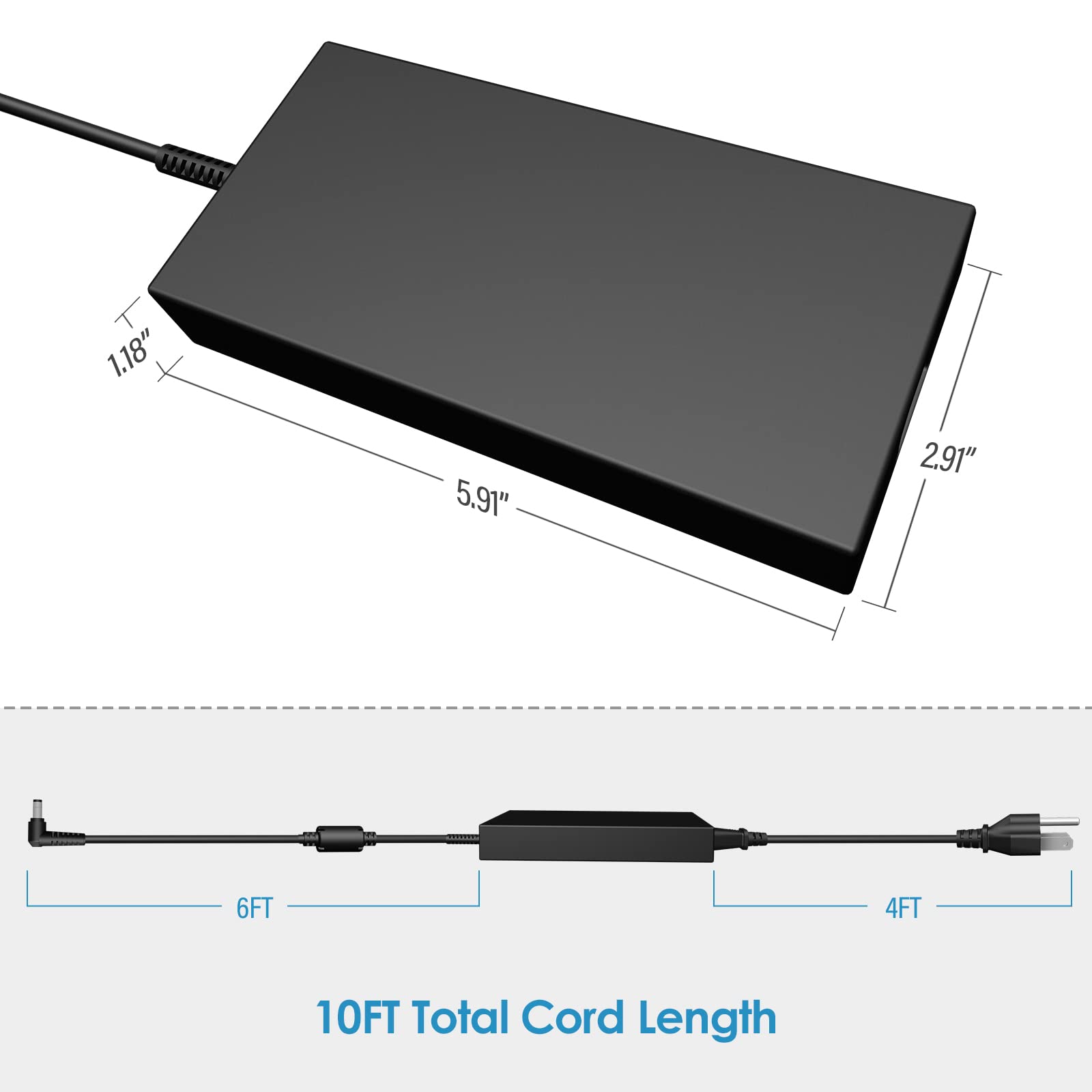 230W Charger Fit for Original MSI GS66 GS76 Stealth 10SE 10SF 10SFS 11UG 11UE 11UH A12-230P1A A17-230P1A Gaming Laptop