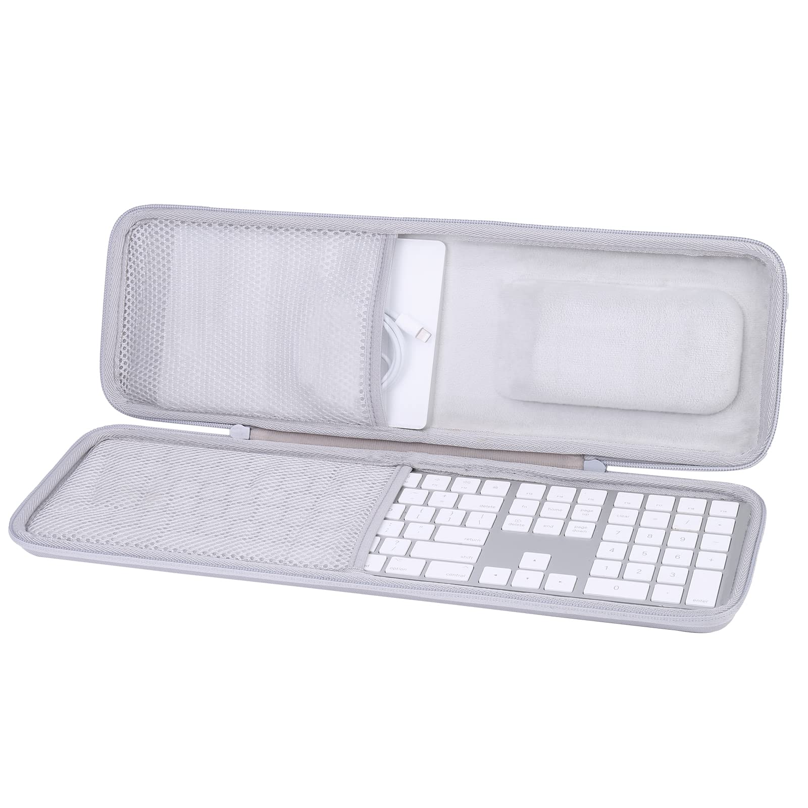 co2CREA Hard Case Replacement for Apple Magic Keyboard Numeric Keypad + Apple Magic Mouse