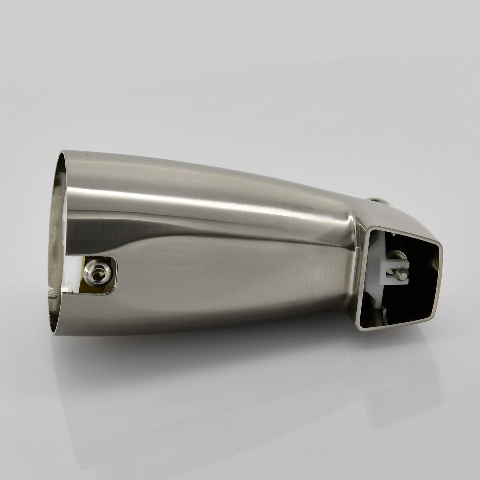 Slip Fit Tub Spout with Pull-Up Diverter for 1/2 inch Copper Tube, Brushed Nickel