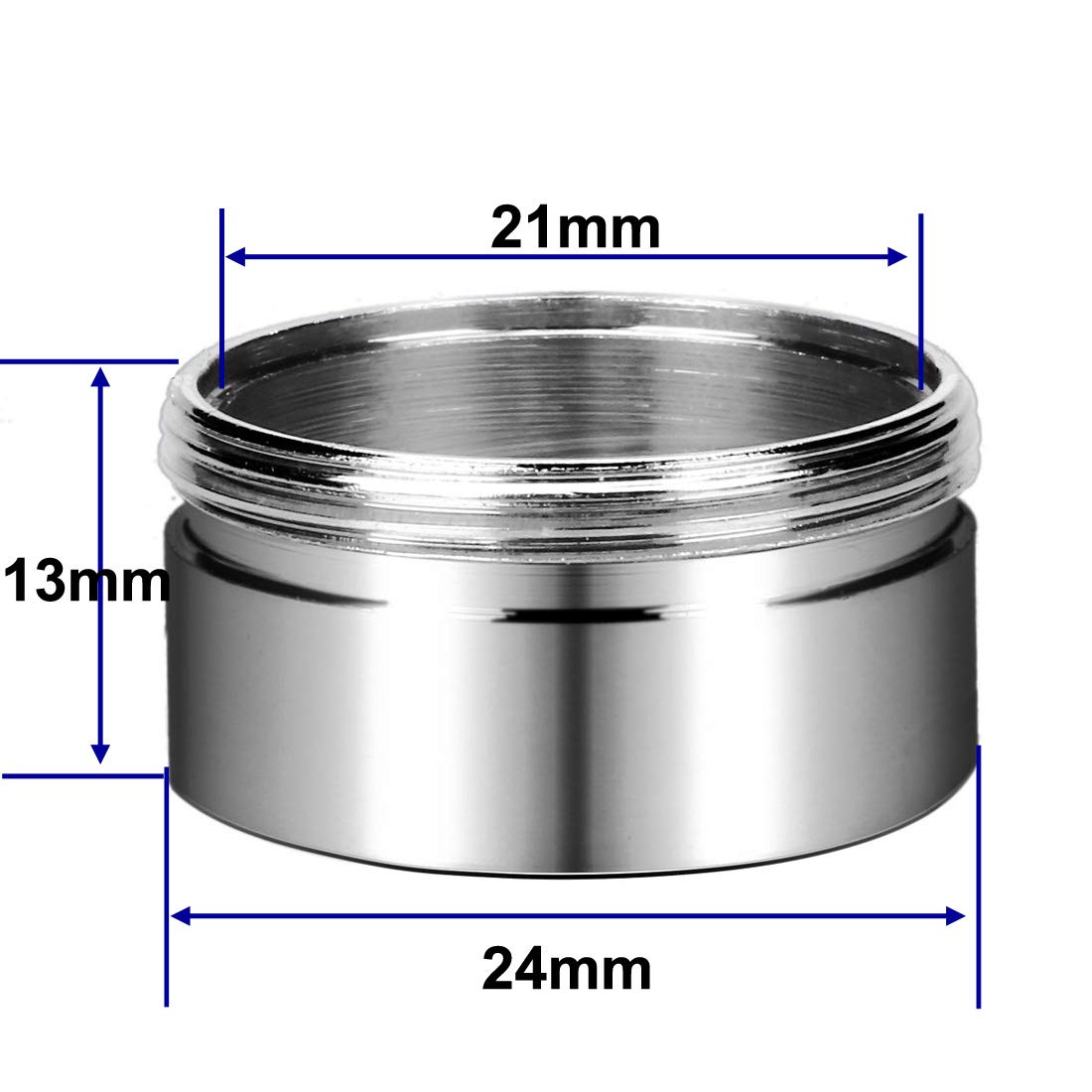 Gebildet 15pcs Water Tap Aerators Faucet Aerators Water Saving Faucet Replacement Part M24 and 1 Faucet Aerator Wrench
