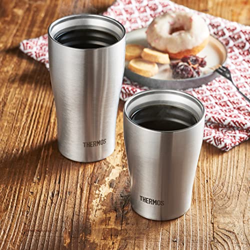 Thermos JDQ-320 S Vacuum Insulated Tumbler, 10.1 fl oz (320 ml), Stainless Steel