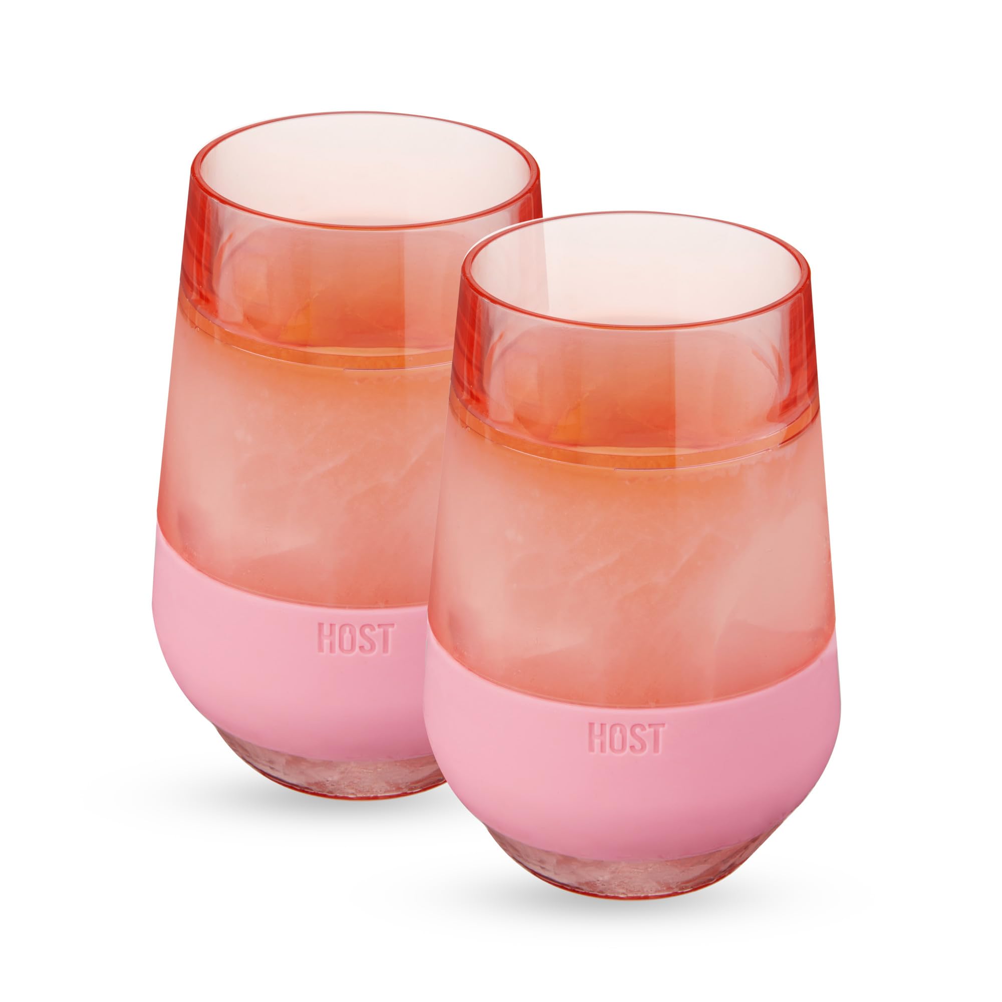Host Freeze XL Cooling Cups, 12oz Set of 2 Insulated Freezable Tumbler, Mothers Day Gifts for Mom, Gifts for Women, Birthday Gifts for Mom, Blush