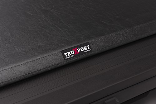 TruXedo TruXport Soft Roll Up Truck Bed Tonneau Cover | 247101 | Fits 1993 - 2008 Ford Ranger Flareside/Splash 6' Bed (72") , Black