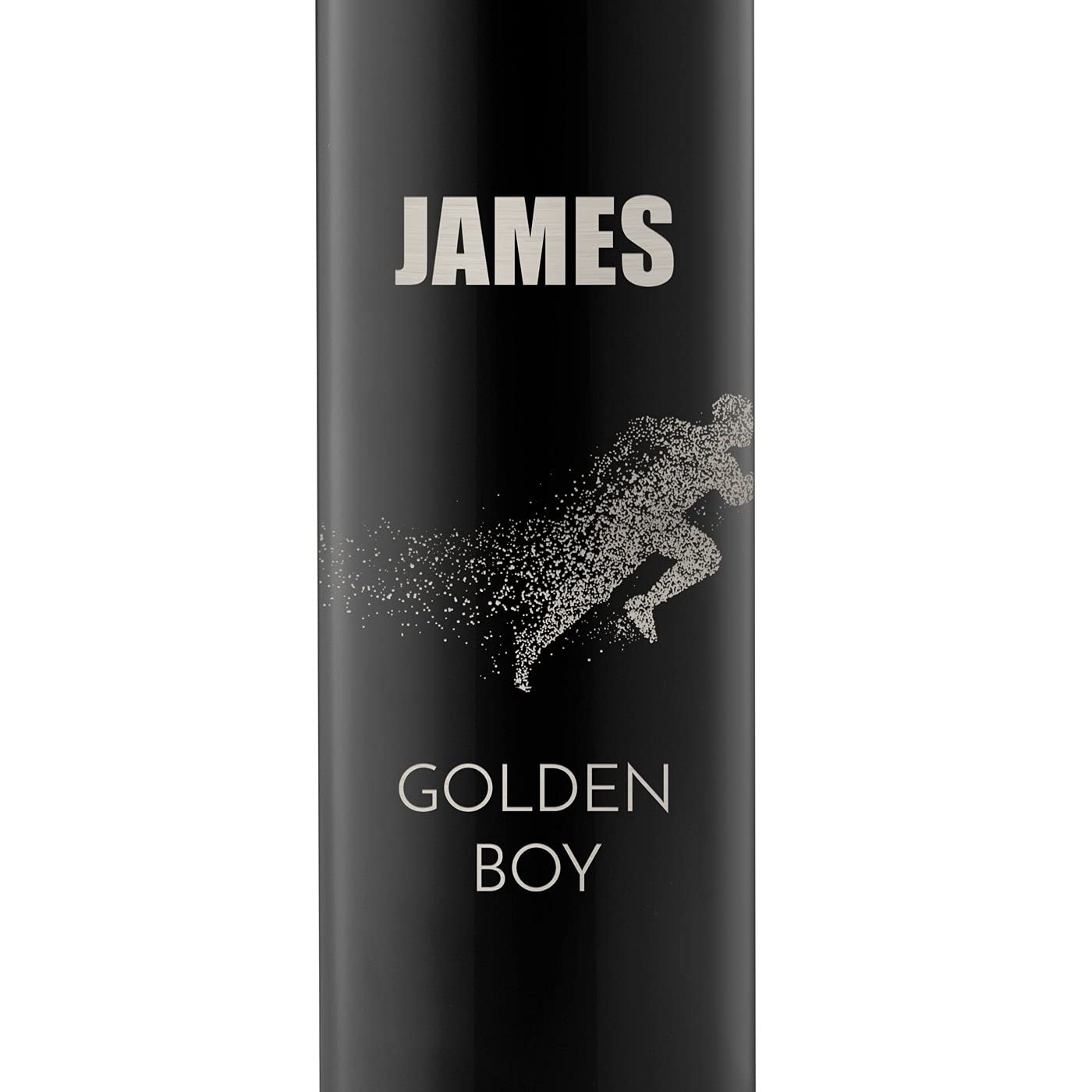 Maverton Travel Mug with engraving for man - 15,2 fl oz flask for him - Removable tea infuser - Lightweight design - LED Display - For Birthday - Personalized gadget for traveler - gold