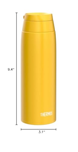 Thermos JOO-750 Y Vacuum Insulated Portable Mug with Carry Loop, 25.4 fl oz (750 ml), Yellow