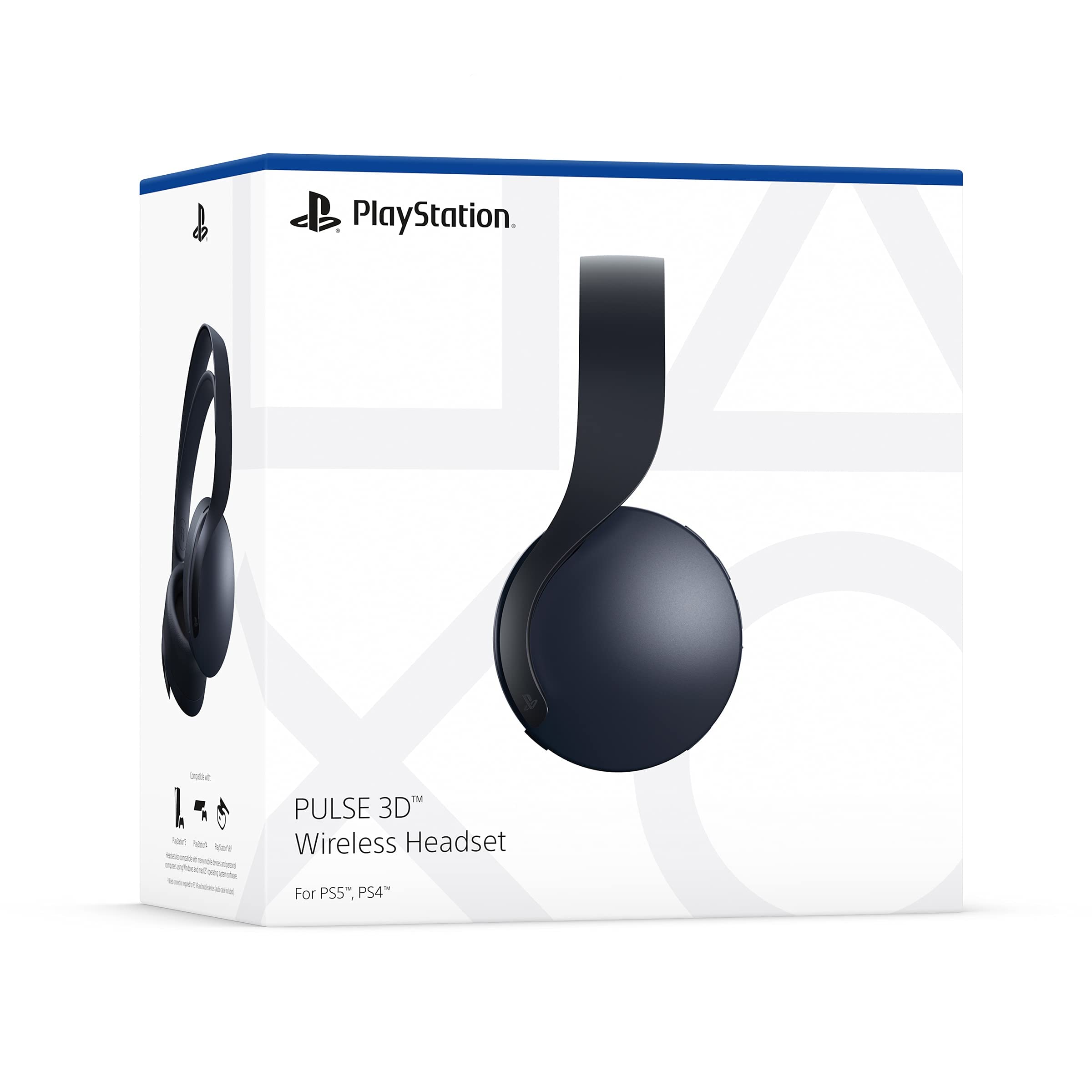 Sony PlayStation Pulse 3D Wireless Gaming Headset - Black (Renewed)