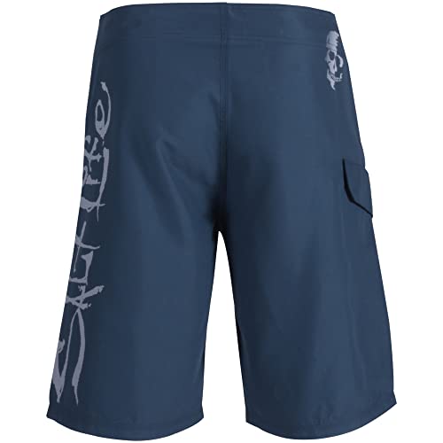 Salt Life Mens Stealth Bomerz Boardshort, Washed Navy, 32