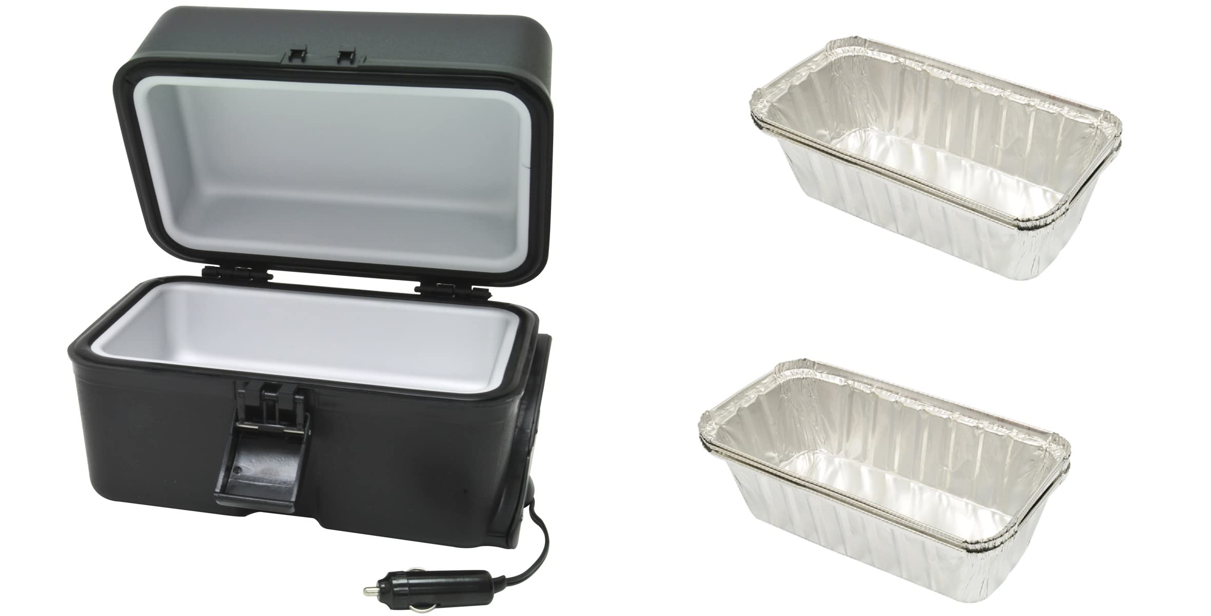 Roadpro Portable 12 Volt Cooking and Warming Oven Bundle with 6 Aluminum Foils