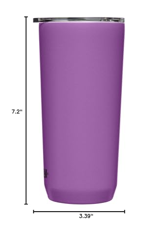 CamelBak Horizon 20oz Tumbler - Insulated Stainless Steel - Tri-Mode Lid - Magenta