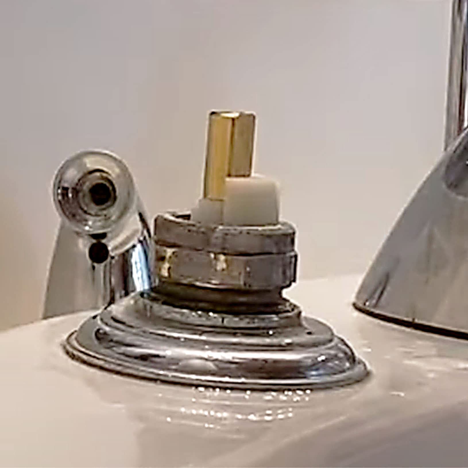 imUfer RP25513 Faucet Stem Assembly Repair Kit Replacement for Two Handle Faucet Plus RP4993 Seat and Spring