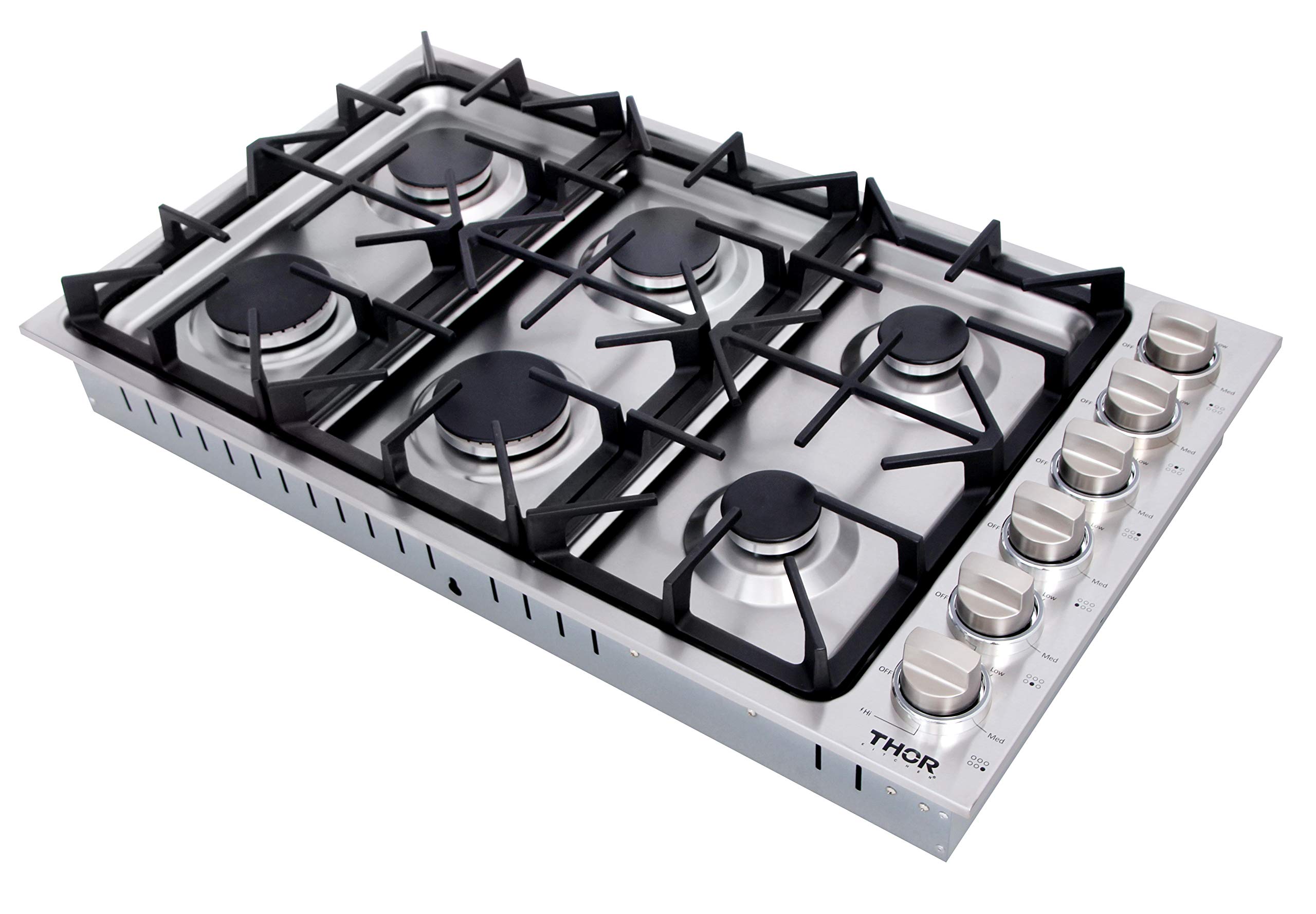 THOR Kitchen Professional 36-inch Cooktop/Rangetop in Stainless Steel - Model TGC3601