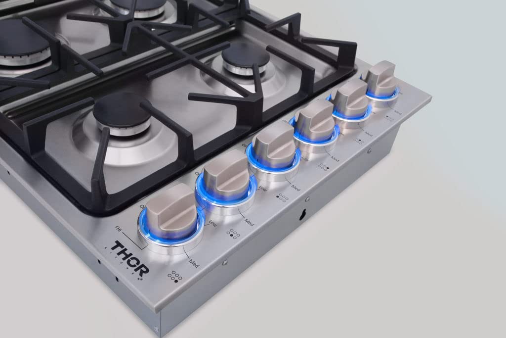 THOR Kitchen Professional 36-inch Cooktop/Rangetop in Stainless Steel - Model TGC3601