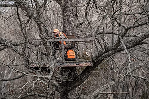 ALPS OutdoorZ Stealth Hunter Hunting Chair,Adjustable Height Deluxe, Brown - New