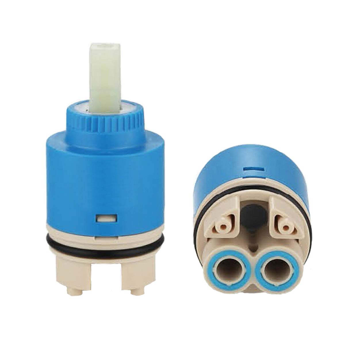 Faucet Valve Replacement Faucet Cartridge Ceramic Disc Cartridge for Single Handle Kitchen Basin Bathroom Faucet Parts (35mm)