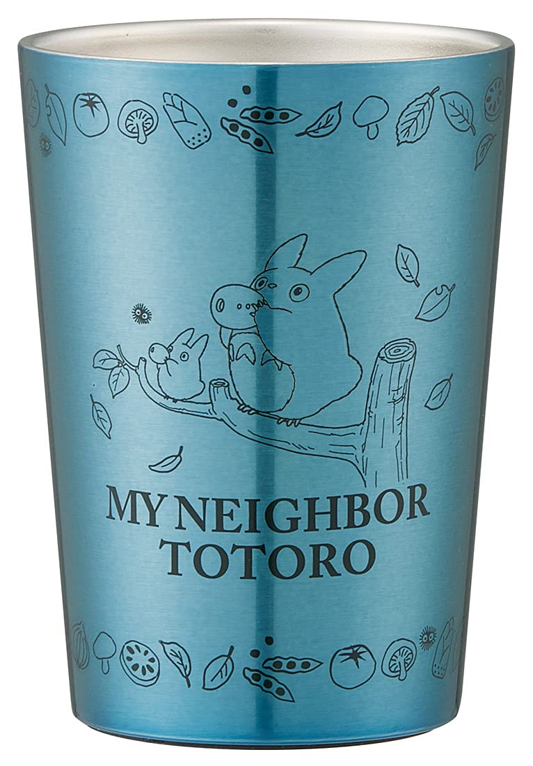 Skater STCV2-A My Neighbor Totoro Ghibli Thermal Insulated Convenience Store Coffee Stainless Steel Tumbler, 13.5 fl oz (400 ml), M