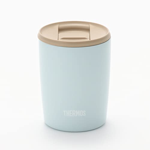Thermos JDP-300 LB Vacuum Insulated Tumbler with Lid, 10.1 fl oz (300 ml), Light Blue