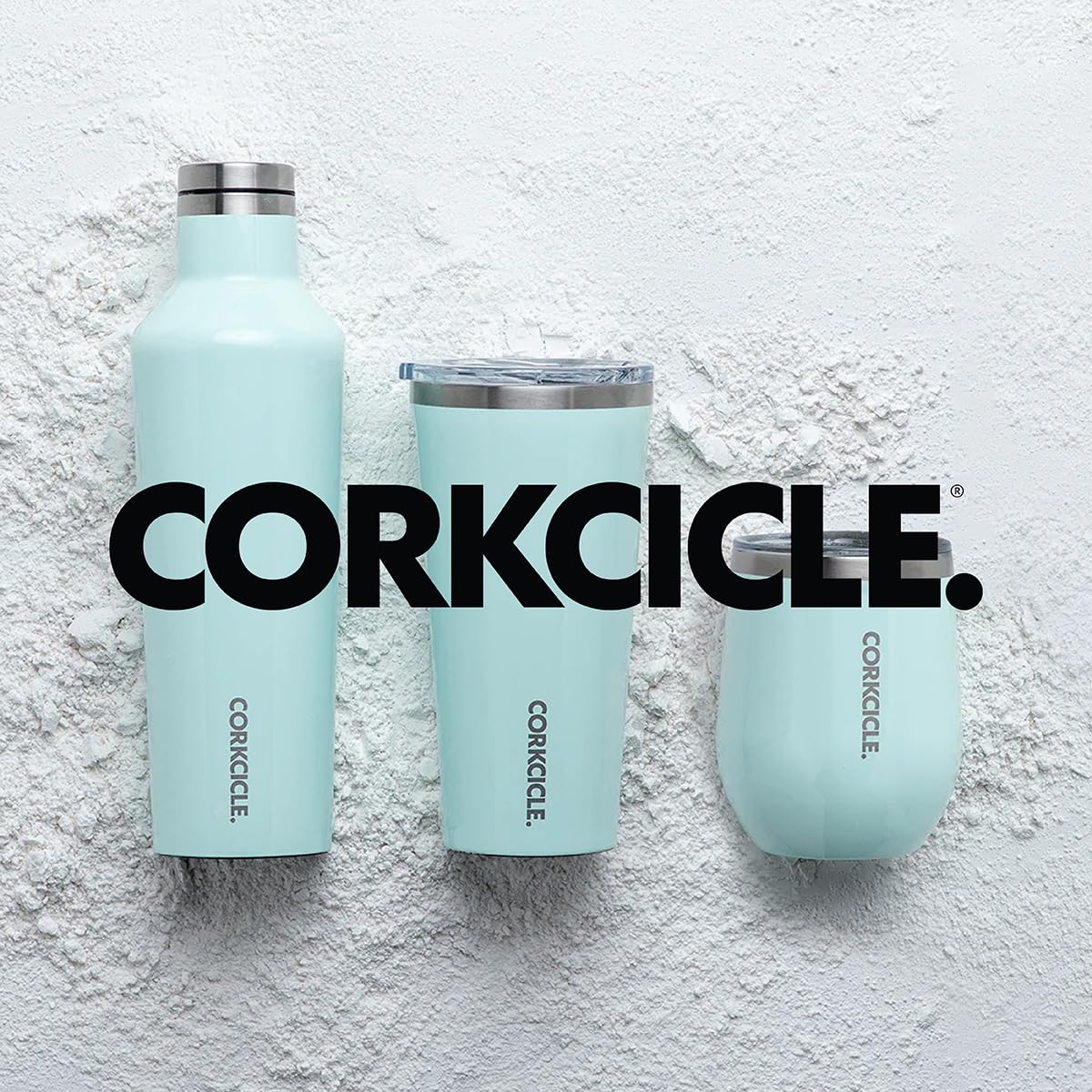 Corkcicle Marvel 24 Ounce Triple Insulated Stainless Steel Travel Cup Tumbler with Lid and Silicone Bottom for Hot and Cold Drinks, Black Panther