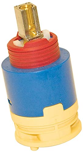 T and T 40mm Ceramic Pressure Balance Cartridge JL02BJ Blue, Red
