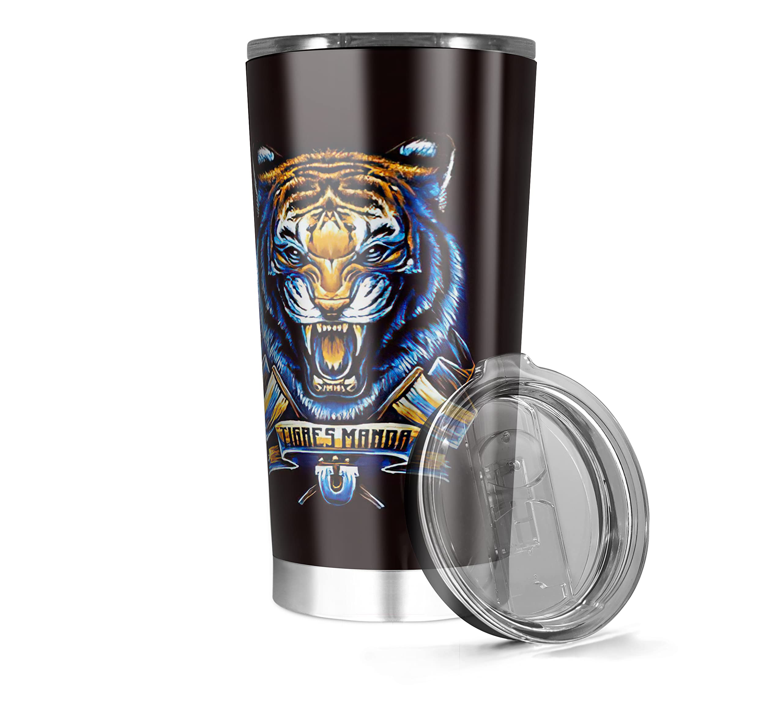 Insulated Tumbler Stainless Steel 20oz 30 Oz Tigres Hot Uanl Wine Merch Iced Coffee Tea Cold Cup Mug Suit For Home Office Travel