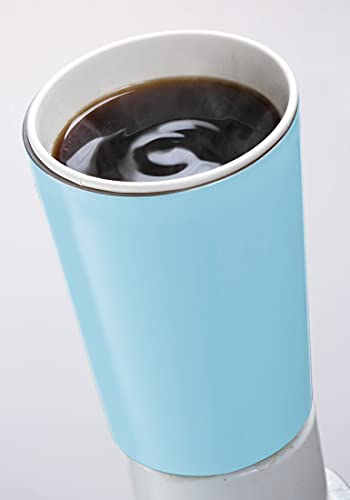 Skater Sanrio STCV2-A Stainless Steel Tumbler, Hot and Cold Retention, Convenience Store Coffee, 13.5 fl oz (400 ml), M, Doraemon, Glitter, Pastel