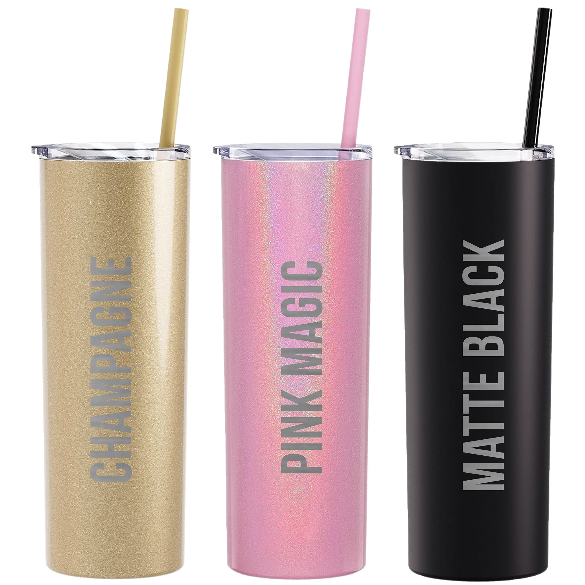 Go Greek Chic Tri Delta Leopard Print Tumbler with Straw - Laser Engraved (Pink Magic)
