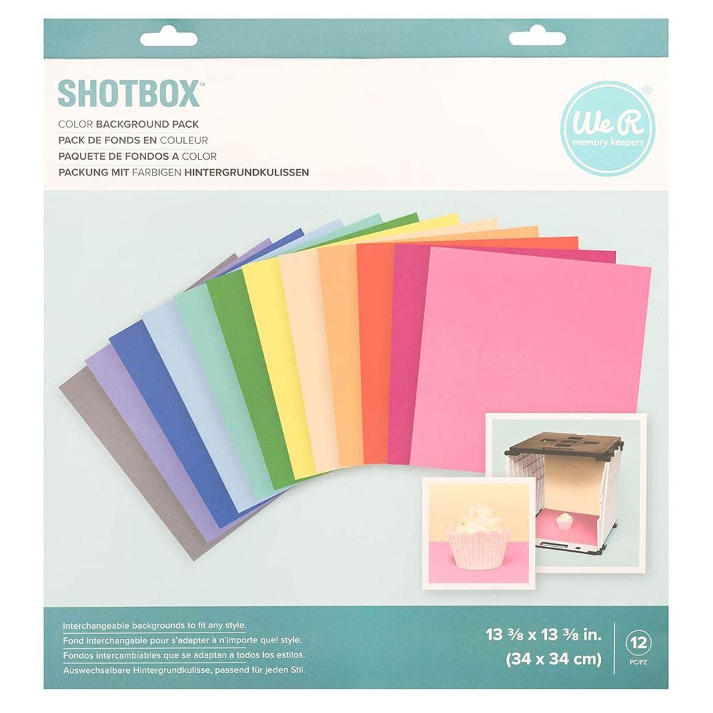We R Memory Keepers Color SHOTBOX Background