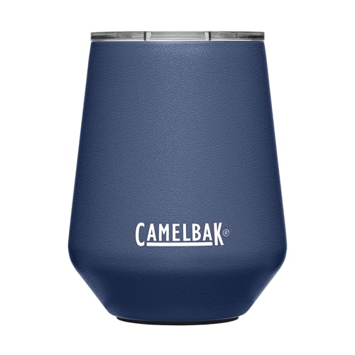 CamelBak Horizon 12oz Wine Tumbler - Insulated Stainless Steel - Tri-Mode Lid - Navy