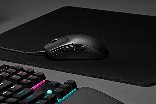 Corsair Sabre PRO Champion Series Gaming Mouse -Ergonomic Shape for Esports and Competitive Play -Ultra-Lightweight 69g -Flexible Paracord Cable -CORSAIR QUICKSTRIKE Buttons with Zero Gap, Black