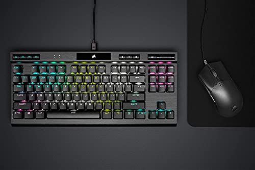 Corsair Sabre PRO Champion Series Gaming Mouse -Ergonomic Shape for Esports and Competitive Play -Ultra-Lightweight 69g -Flexible Paracord Cable -CORSAIR QUICKSTRIKE Buttons with Zero Gap, Black
