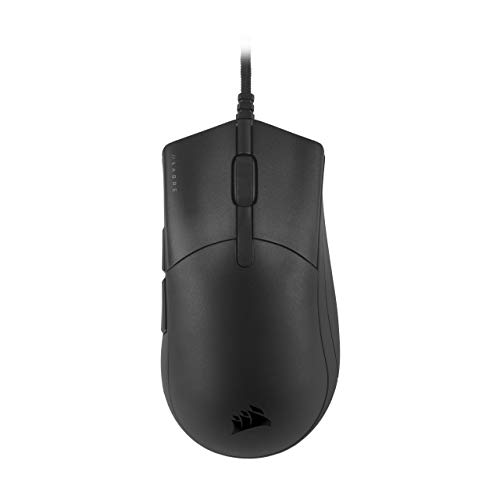 Corsair Sabre PRO Champion Series Gaming Mouse -Ergonomic Shape for Esports and Competitive Play -Ultra-Lightweight 69g -Flexible Paracord Cable -CORSAIR QUICKSTRIKE Buttons with Zero Gap, Black