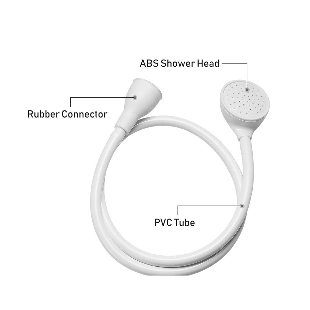 XIGUI Sink Spray Hose,Portable Faucet Sprayer, Shampoo Sprayer Handheld Shower Head Spray Hose for Bathing Baby,Pets,Washing Hair,Rinsing Vegetables