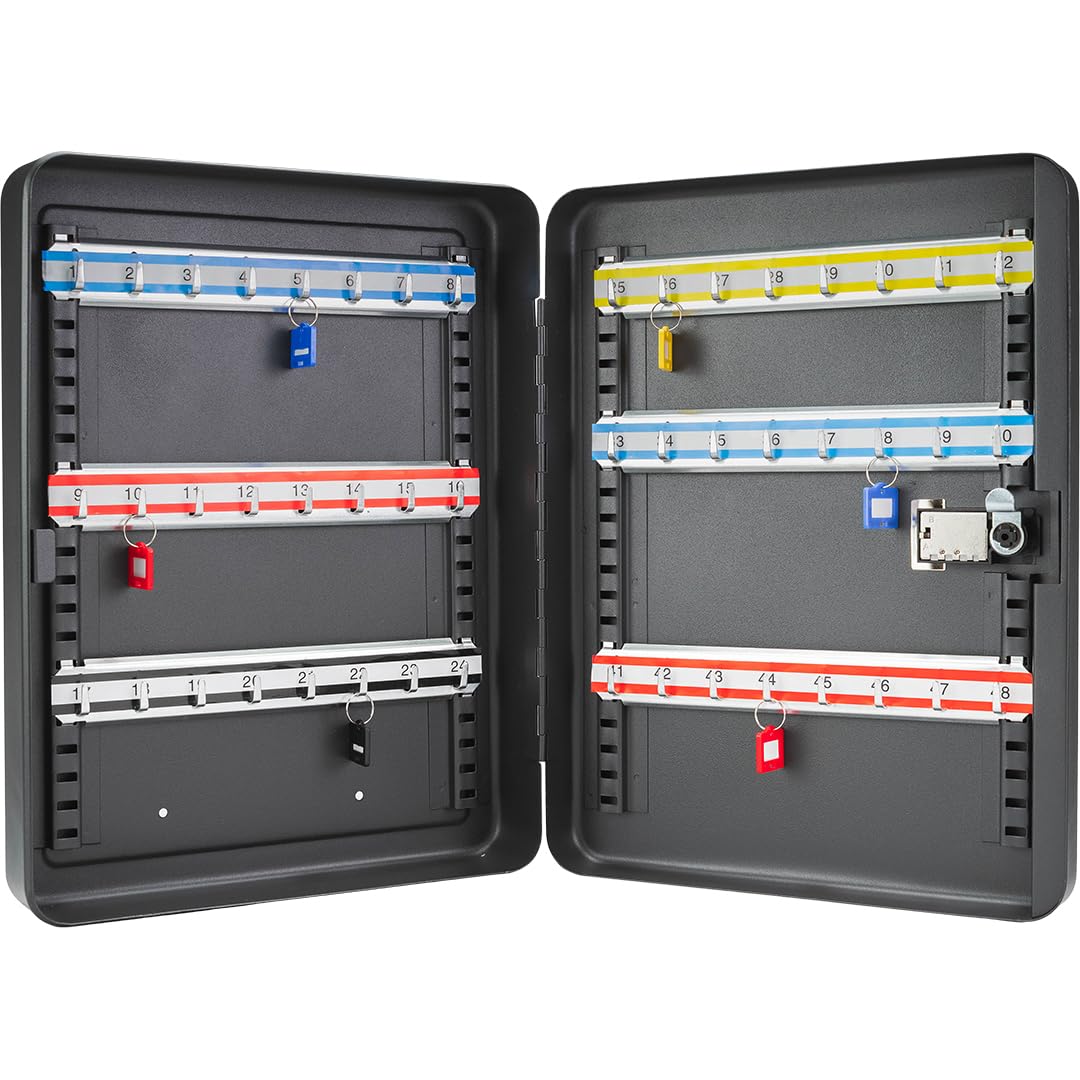 winbest Barska Key Wall Mount 48 Key Cabinet with Combination Lock