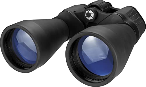 Barska 12x60 Porro Binoculars for Bird Watching, Hiking, Sports, Outdoor Events, Theater, Travel, with Fully Coated Optics for Clear, Bright Viewing
