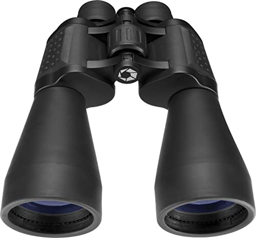 Barska 12x60 Porro Binoculars for Bird Watching, Hiking, Sports, Outdoor Events, Theater, Travel, with Fully Coated Optics for Clear, Bright Viewing