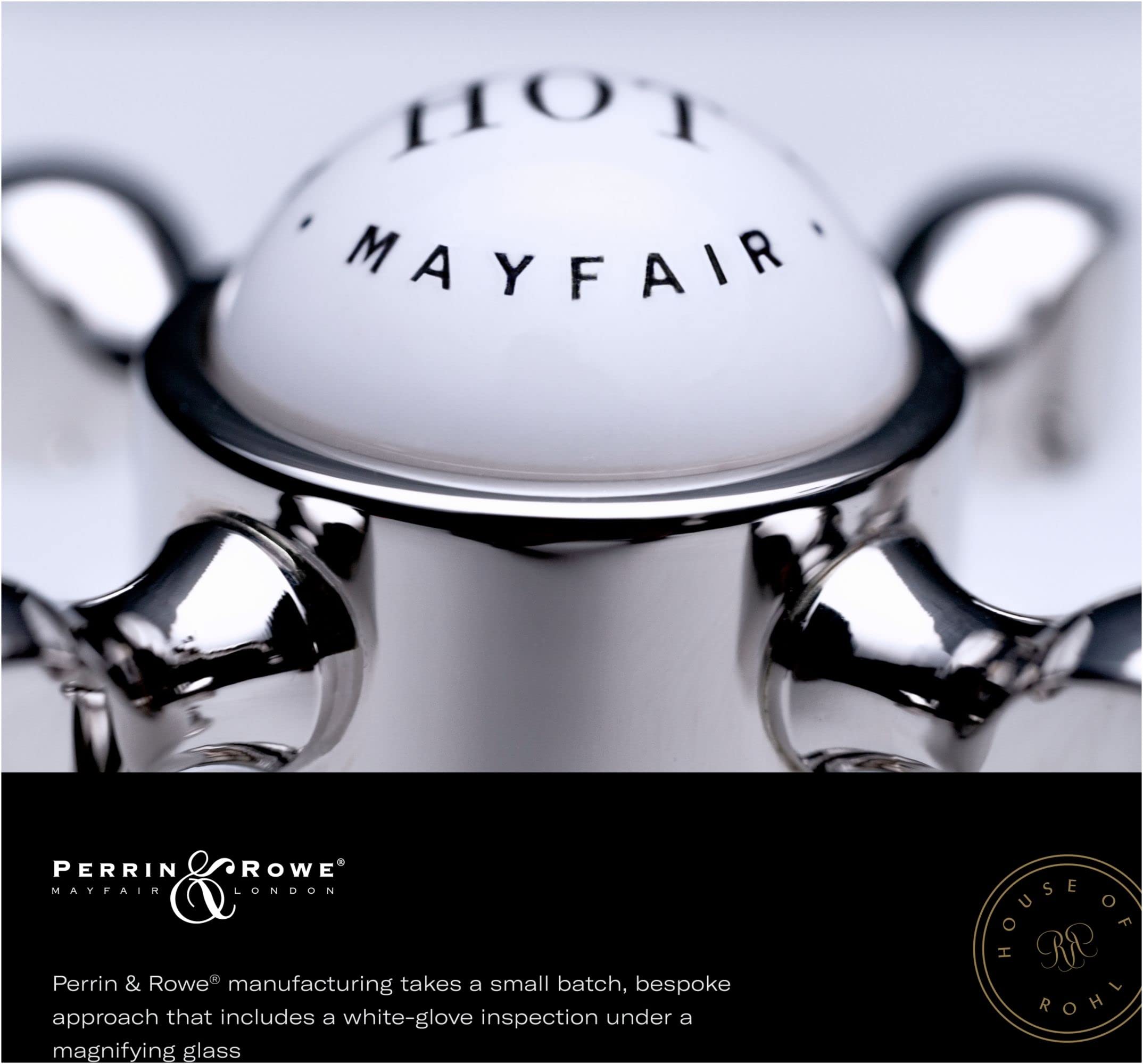 Perrin and Rowe U.CC80AC Rohl Faucet-spouts-and-Kits, Black