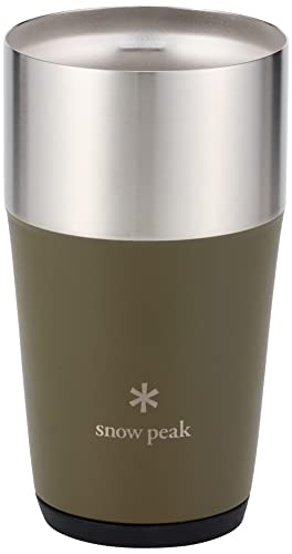 Snow Peak Shimo Tumbler 470 Olive Green One Size