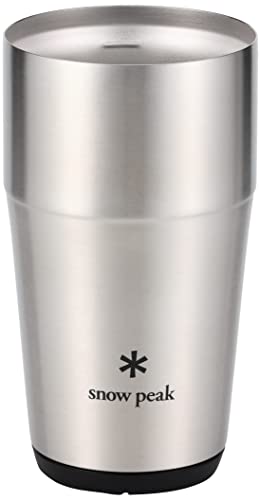 Snow Peak Shimo Tumbler 470 Silver One Size
