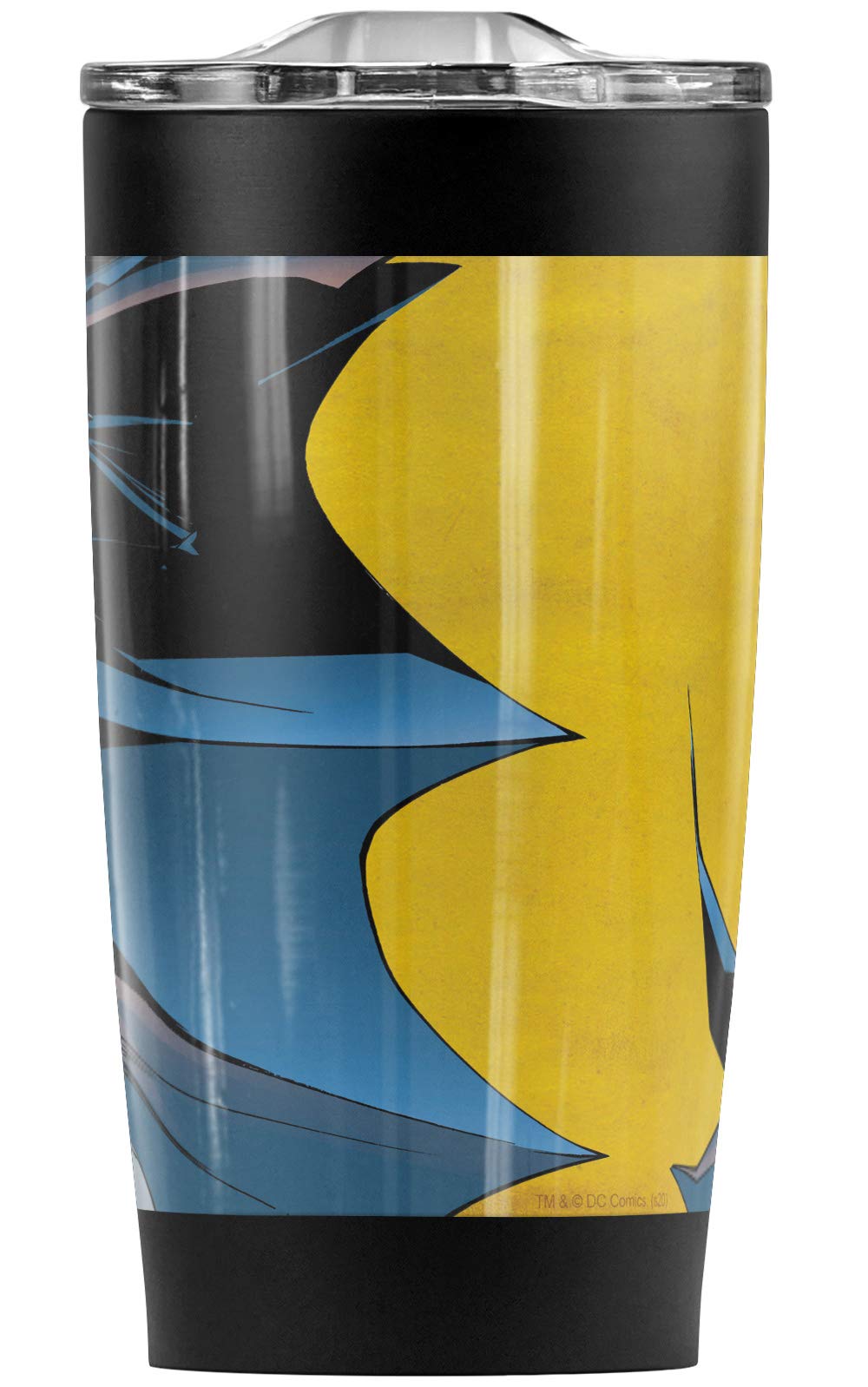 Batman Character Stainless Steel Tumbler 20 oz Coffee Travel Mug/Cup, Vacuum Insulated & Double Wall with Leakproof Sliding Lid