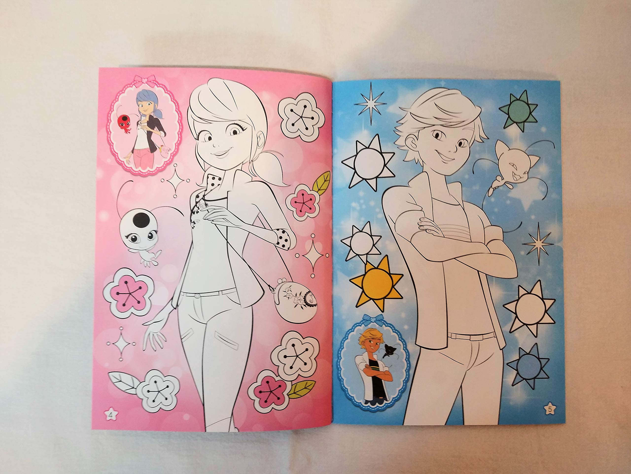 Miraculous Ladybug Mini Sticker Coloring Book (Season 3)