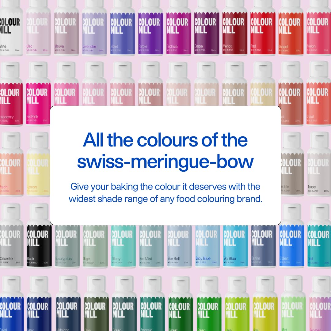Colour Mill Oil-Based Food Coloring, 20 Milliliters Baby Pink