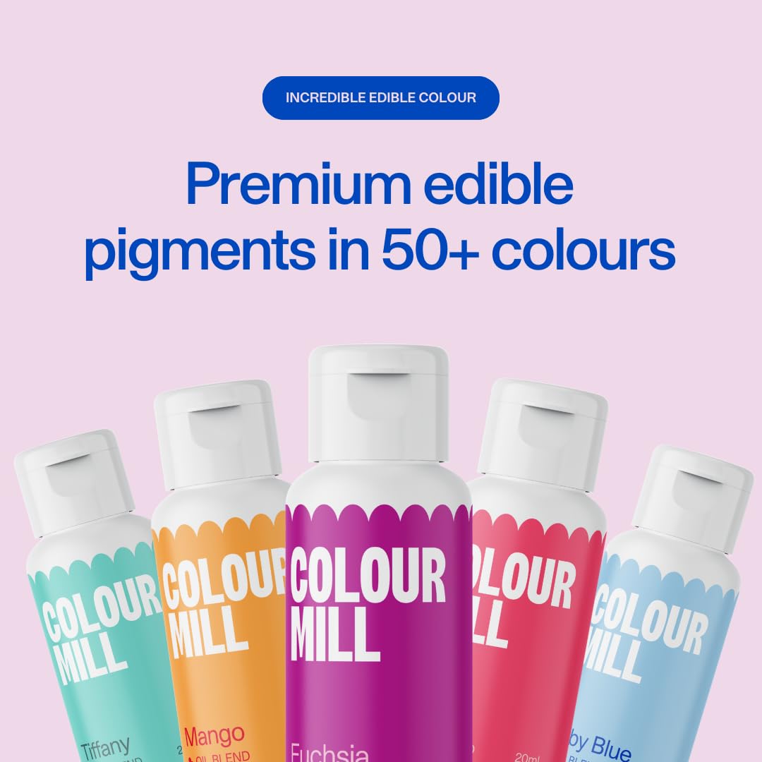 Colour Mill Oil-Based Food Coloring, 20 Milliliters Baby Pink