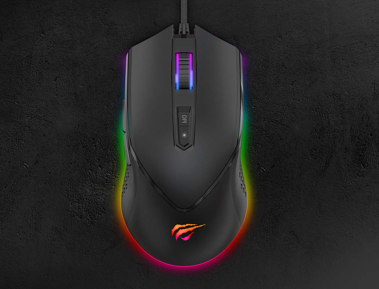 Gaming Mouse MS814 with Retro RGB Lighting up to 7000 DPI