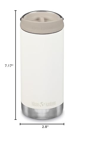 Klean Kanteen 12oz TKWide Insulated Water Bottle with Twist Cap - Tofu