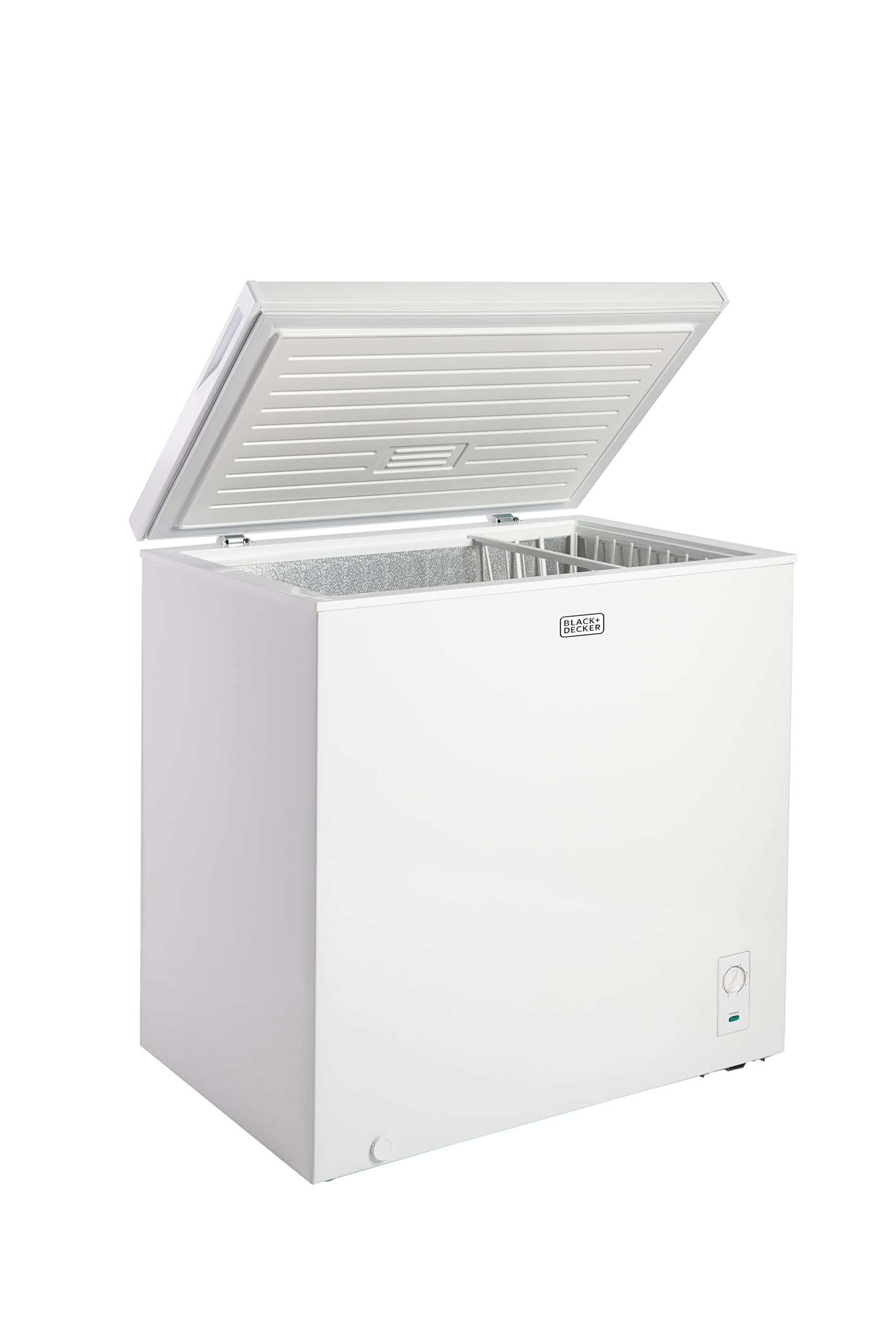 BLACK+DECKER 7.0 Cu. Ft. Chest Freezer, Holds up to 245 Lbs. of Frozen Food with Organizer Basket