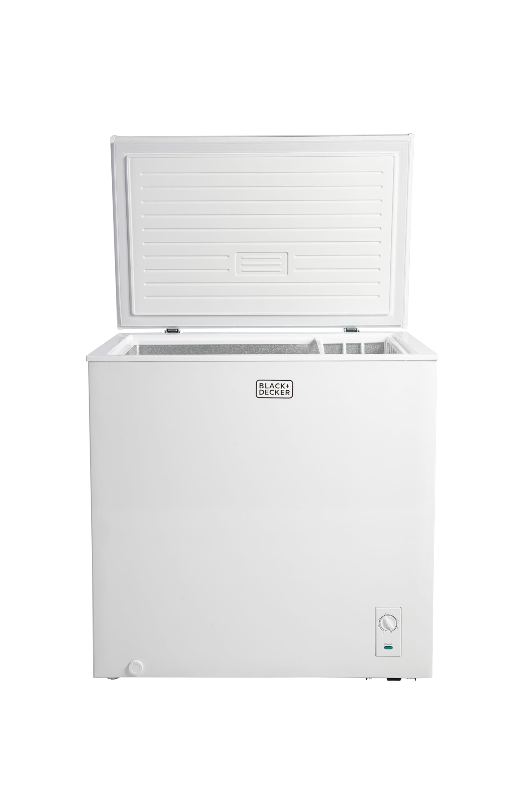 BLACK+DECKER 7.0 Cu. Ft. Chest Freezer, Holds up to 245 Lbs. of Frozen Food with Organizer Basket