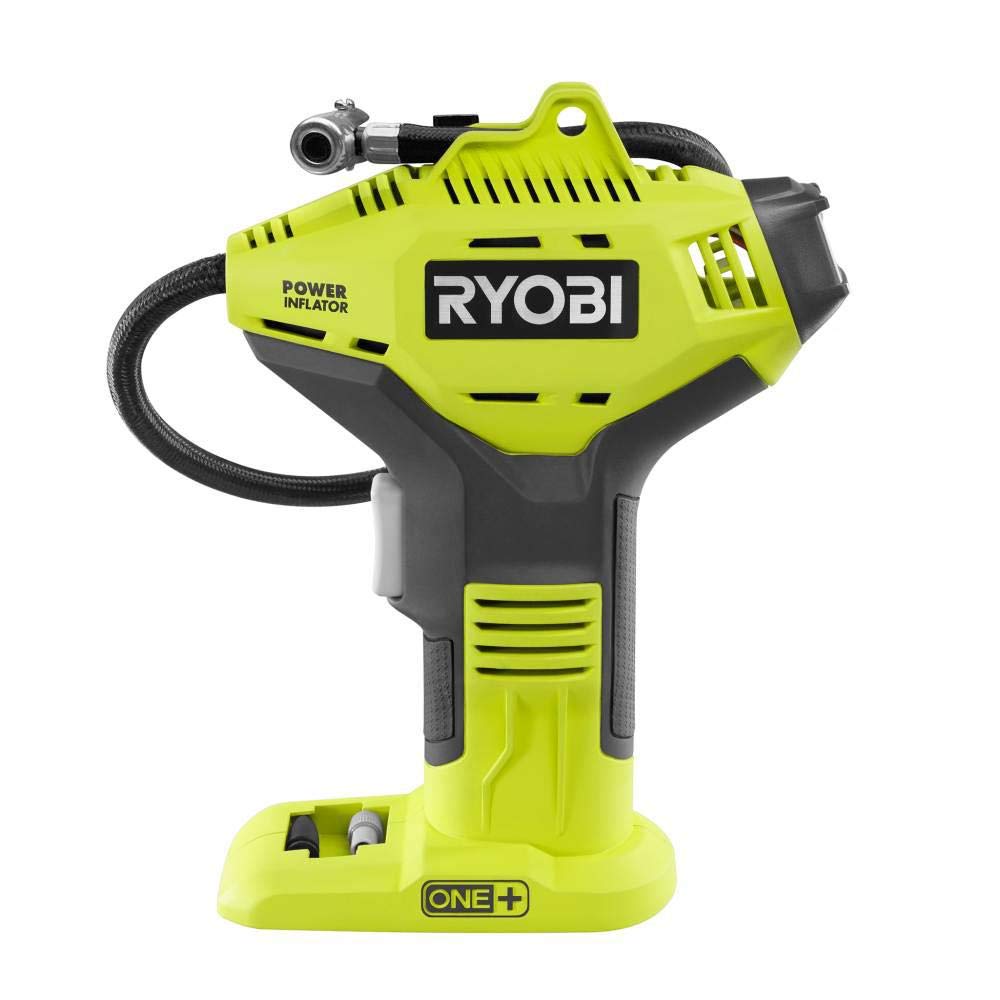 Ryobi Portable Power Inflator for Tires, 18-Volt Cordless [P737D] (Battery and Charger Not Included, Power Tool Only) (Renewed)