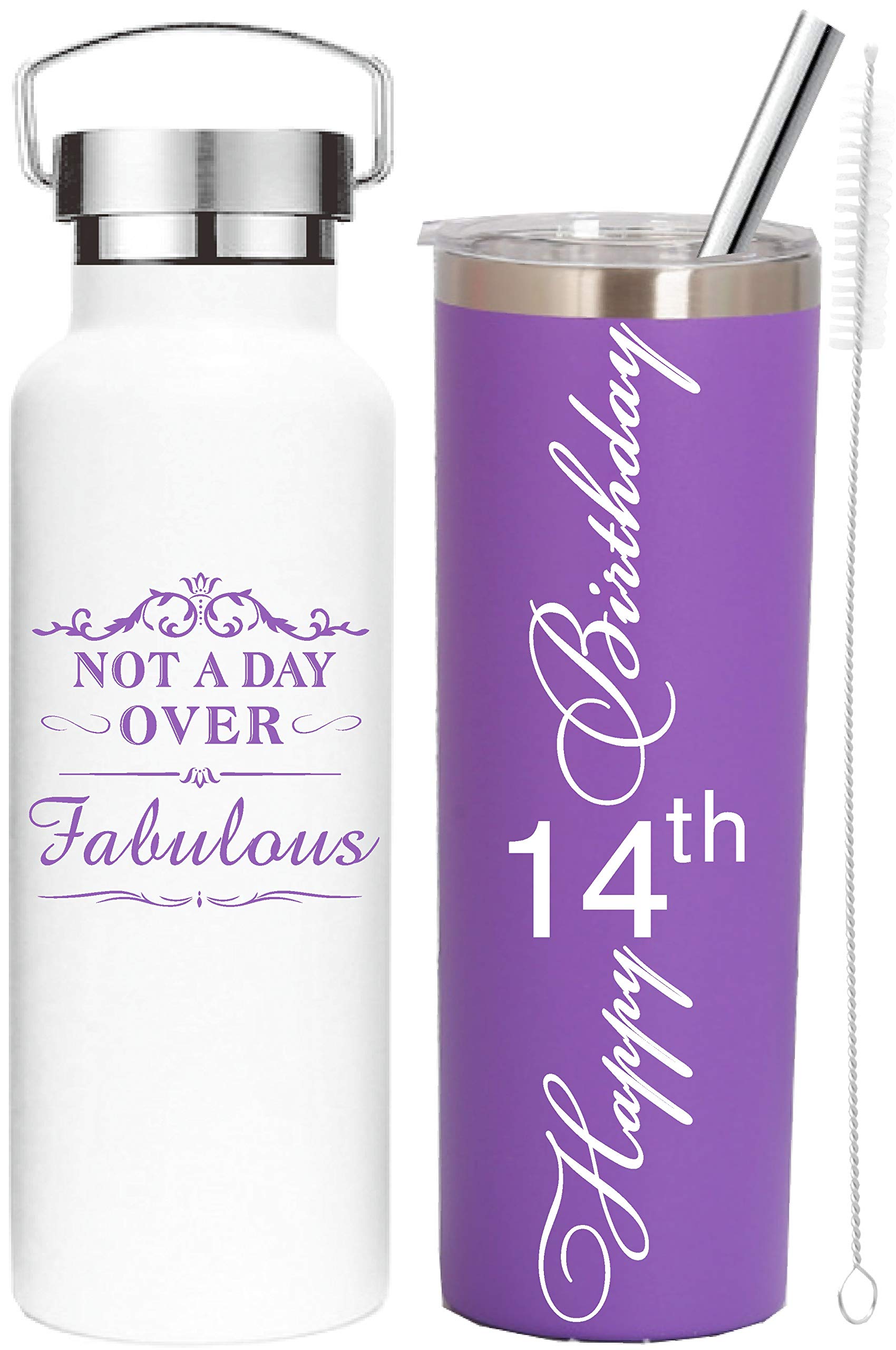 14th Birthday,14 Year Old Girl Birthday Decorations,Birthday Gift for 14 Year Old Girls,14 Birthday Decorations for Girls,Gifts for 14 Year Old Girl,14 Birthday Gifts for Girls,14th Birthday Tumbler