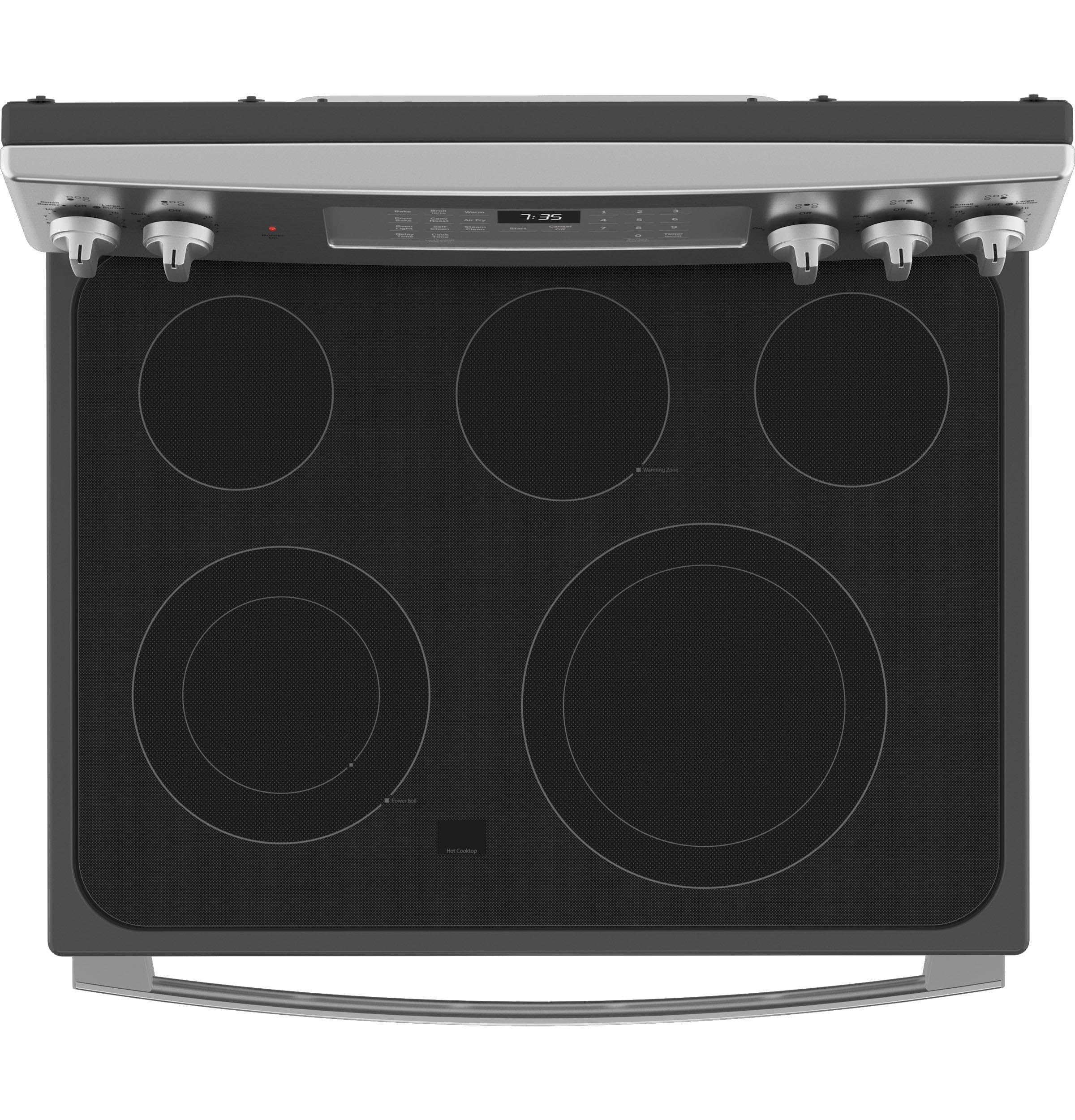 GE JB735SPSS 5.3 Cu. Ft. Freestanding Electric Convection Range with Hot Air Frying