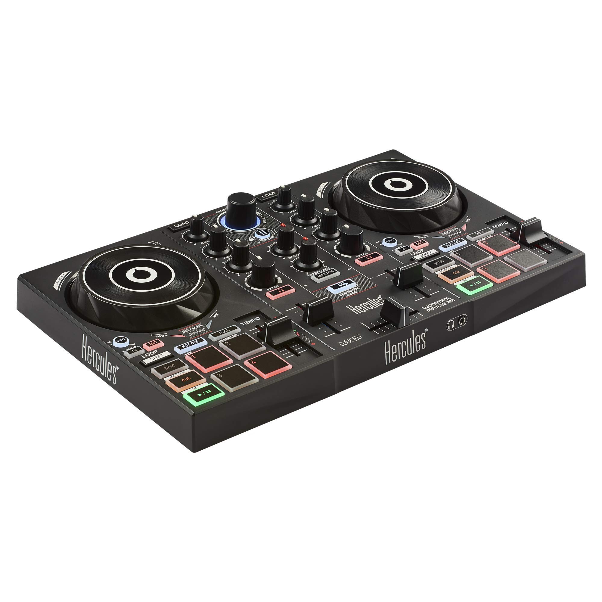 Hercules DJControl Inpulse 200 DJ Controller - (Renewed)